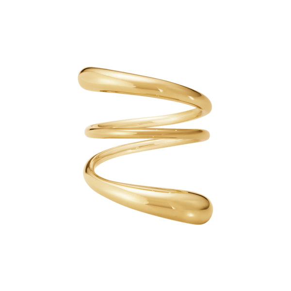 Georg Jensen MERCY Twist guldring - 20001406 – Palæet Juveler & Urmagere